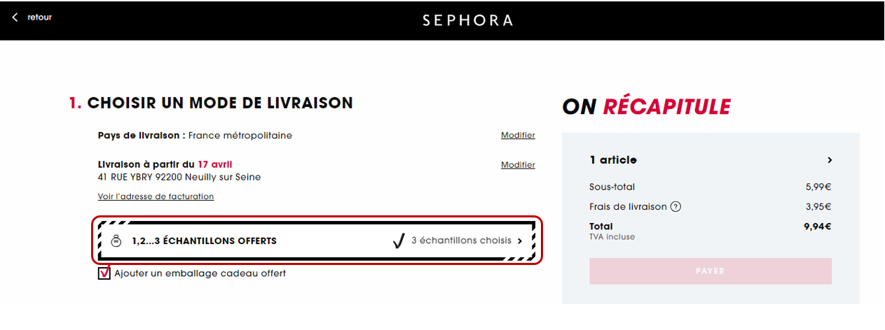 Comment passer ma commande