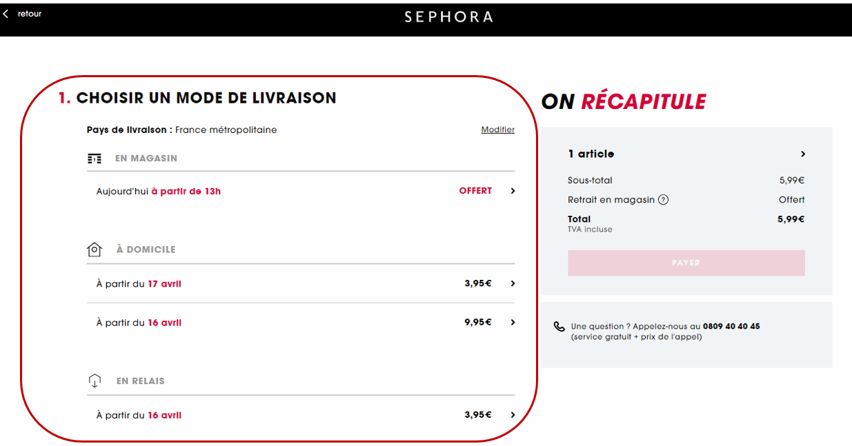Comment passer ma commande